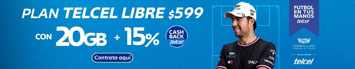 Planes Libre Telcel | Desde $249 al mes y sin contrato
