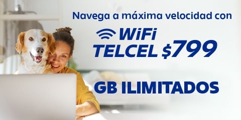 WiFi Telcel Conecta todos tus dispositivos
