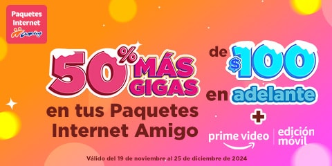 Amigo Telcel | Paquetes Amigo Sin Límite ahora con 5G