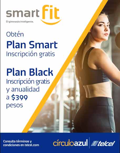 Regresa a ejercitarte a Smart Fit | Promociones Telcel
