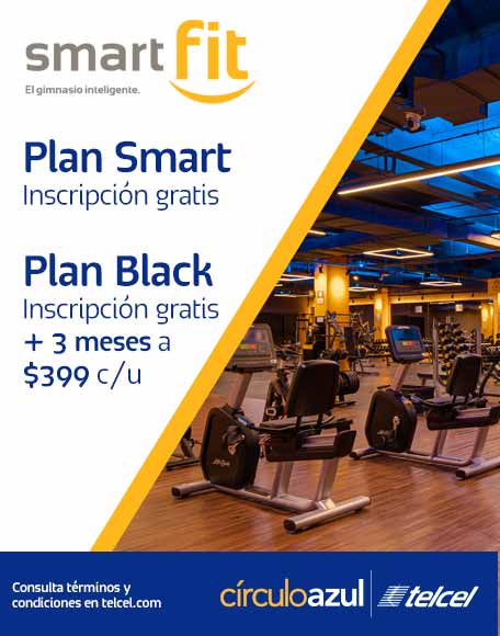 La vida fitness que esperabas en Smart Fit | Promociones Telcel